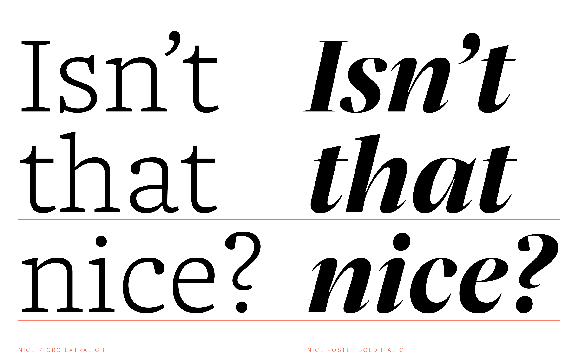 Nice Micro - Fontwerk